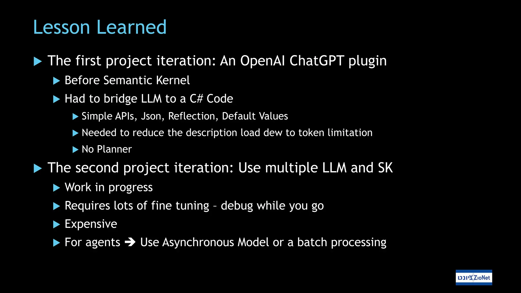Generative AI in CSharp with Semantic Kernel.pptx | Web Development | Internet