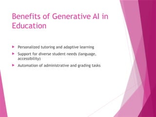Generative_AI_in_Higher_Education_Presentation By Medsolz billing | PPTX