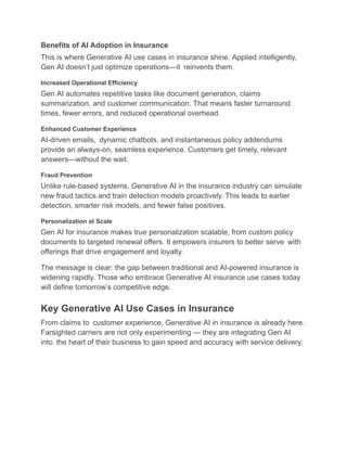 Generative AI in Insurance- Use Case and Benefits.pdf