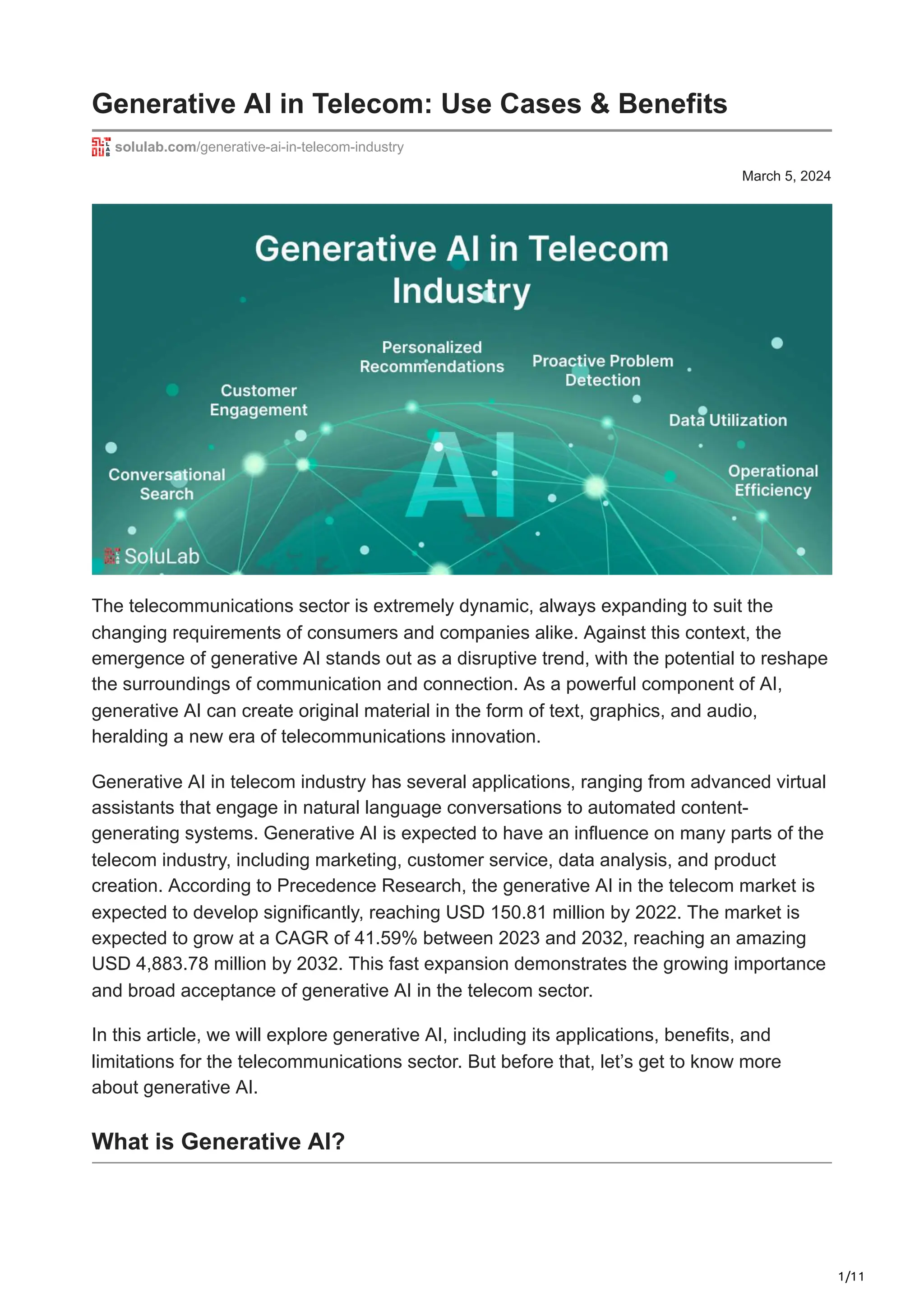 Generative AI in Telecom Use Cases amp Benefits.pdf