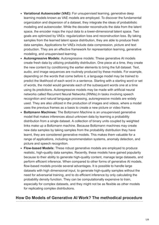 Generative AI Models An Overview.pdf.overview | PDF