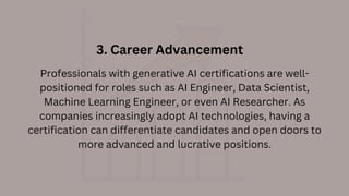Exploring Generative AI Certification: Unveiling the History, Benefits, and Importance | PDF ...