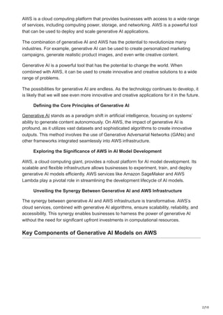 Generative AI on AWS AI Models of 2024.pdf