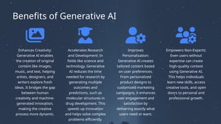 Generative AI Overview, Background and Details | PPTX