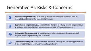 Generative AI Risks & Concerns | PPTX