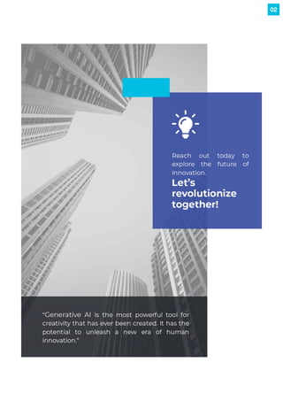 Custom Generative AI Services in USA - CloudFountain | PDF