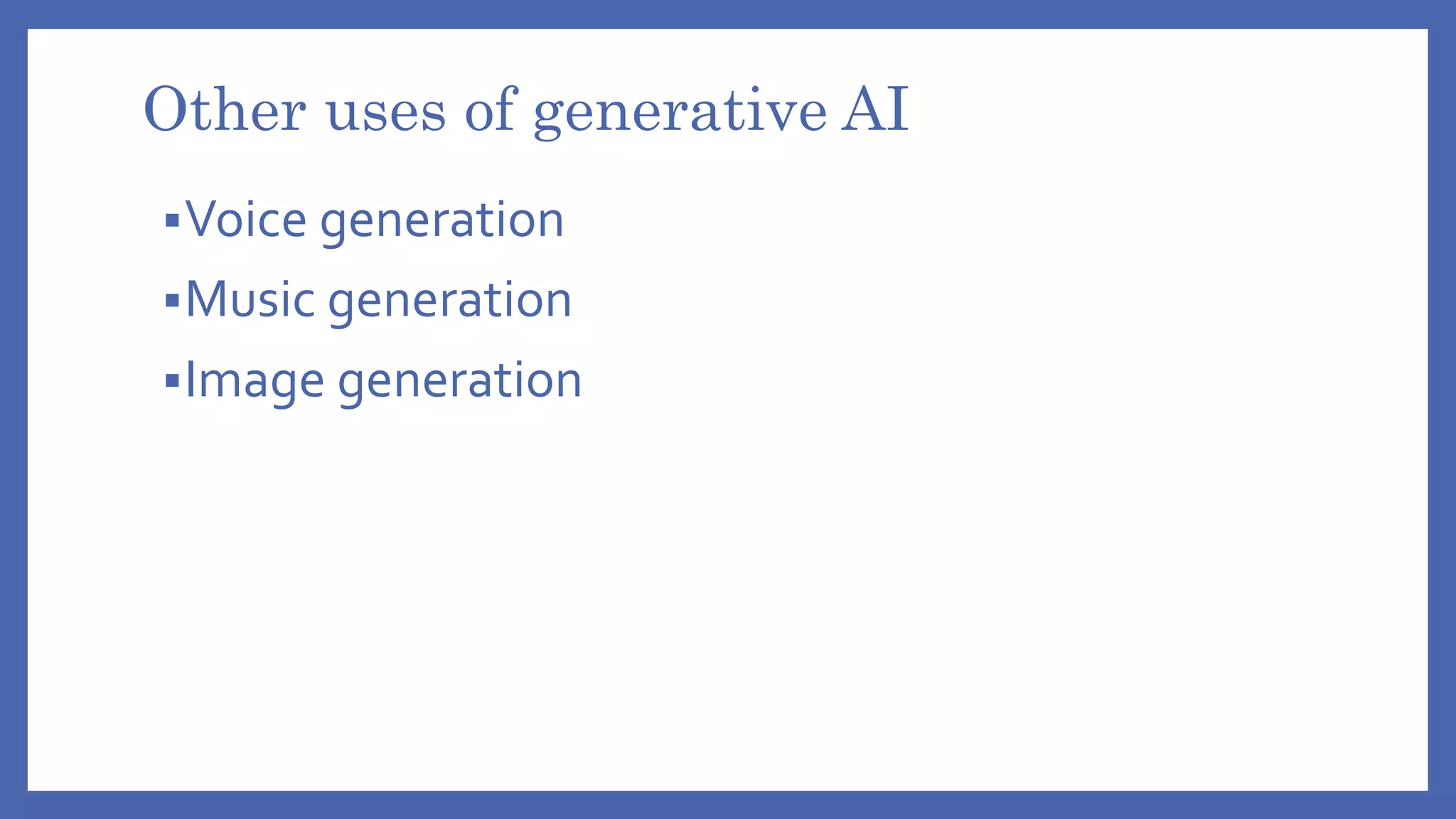GENERATIVE Artificial INTELISENCE.pptx