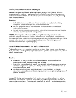 Generative Artificial Intelligence In The Financial Sector Offpage