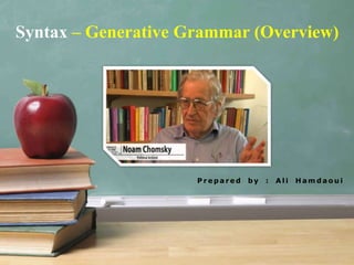 Generative grammar | PPTX