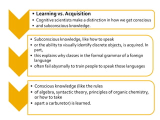 Generative grammar ppt report | PPTX
