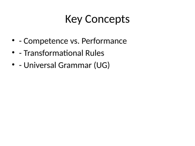 generative_grammar_summary.pptx generative grammar | PPT