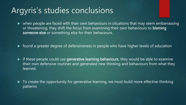 Generative learning research | PPTX