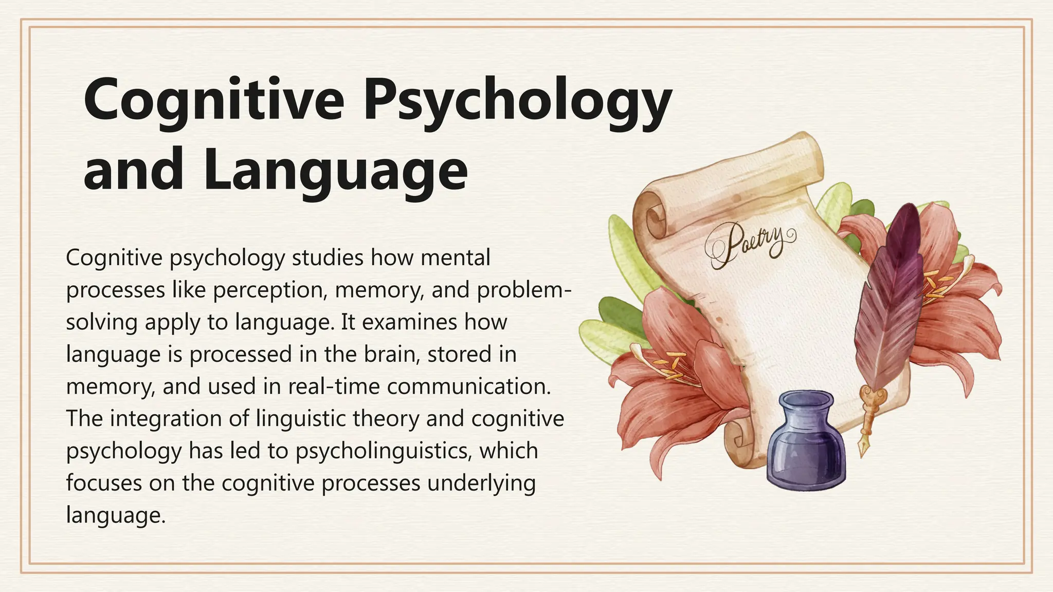 Generative Linguistics and Cognitive Psychology Constructivism A Multidisciplinary Overview.pptx