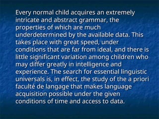 Linguistic Topic: Generative Phonology.ppt | Free Download