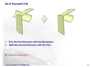 generative_shape_design and catia basics for engineering student | PPTX