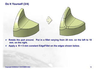 generative_shape_design and catia basics for engineering student | PPTX