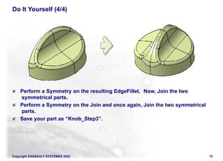 generative_shape_design and catia basics for engineering student | PPTX