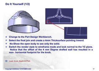 generative_shape_design and catia basics for engineering student | PPTX