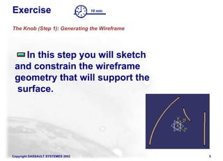 generative_shape_design and catia basics for engineering student | PPTX