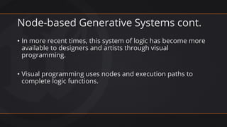 Generative systems | PPT