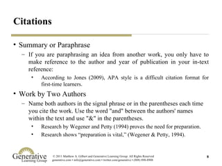 Understanding APA | PPT