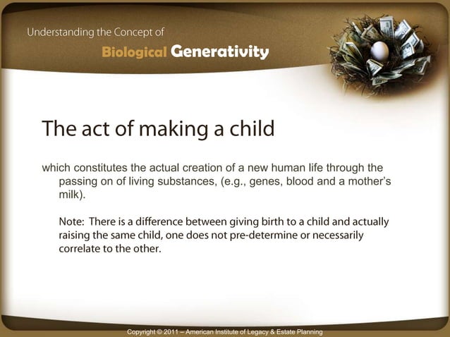 Understanding Generativity | PPT