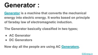 Generator | PPT