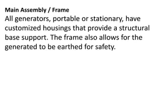 The Different types of Electrical generators | PPT