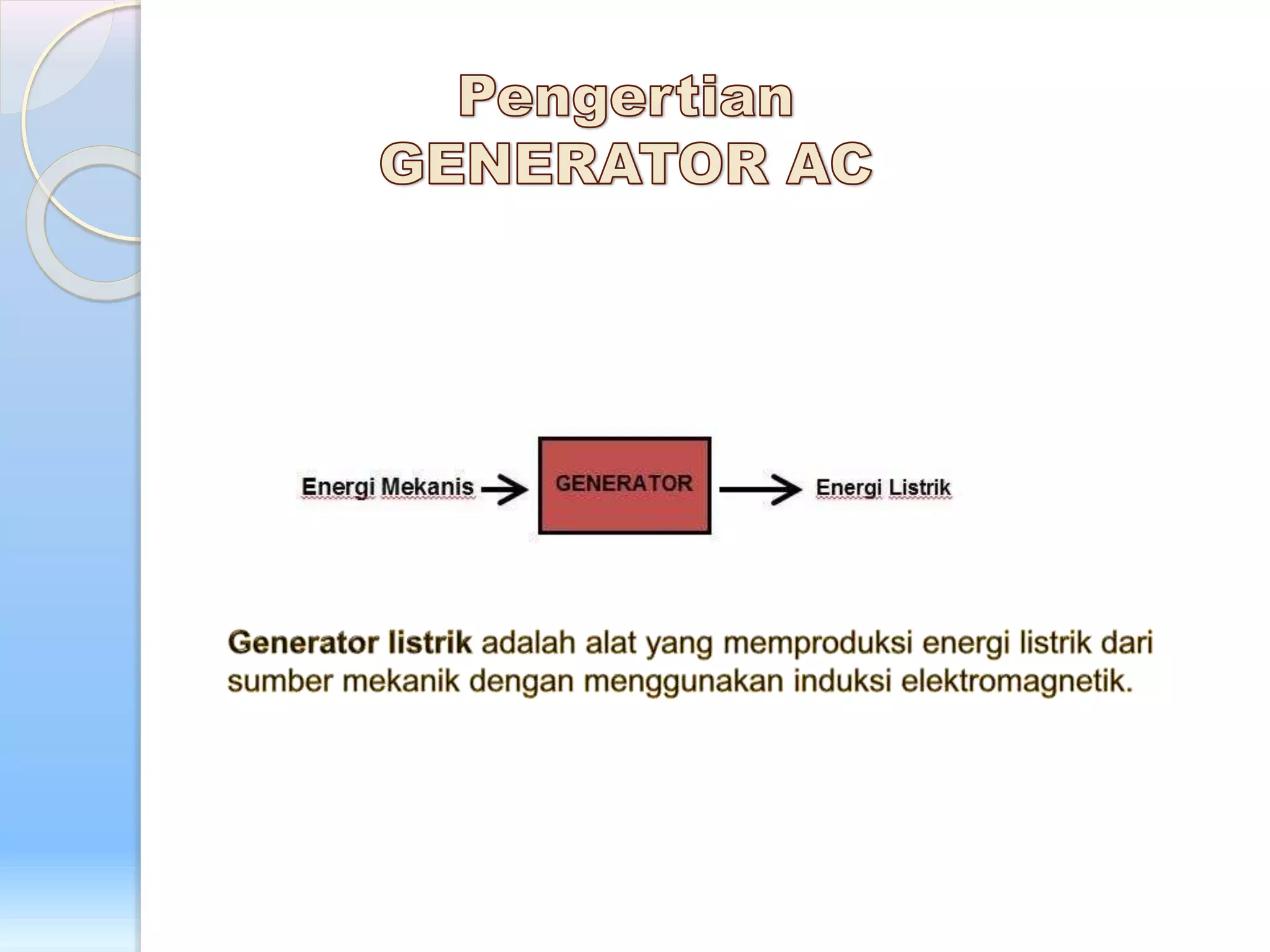 Generator ac | PPTX