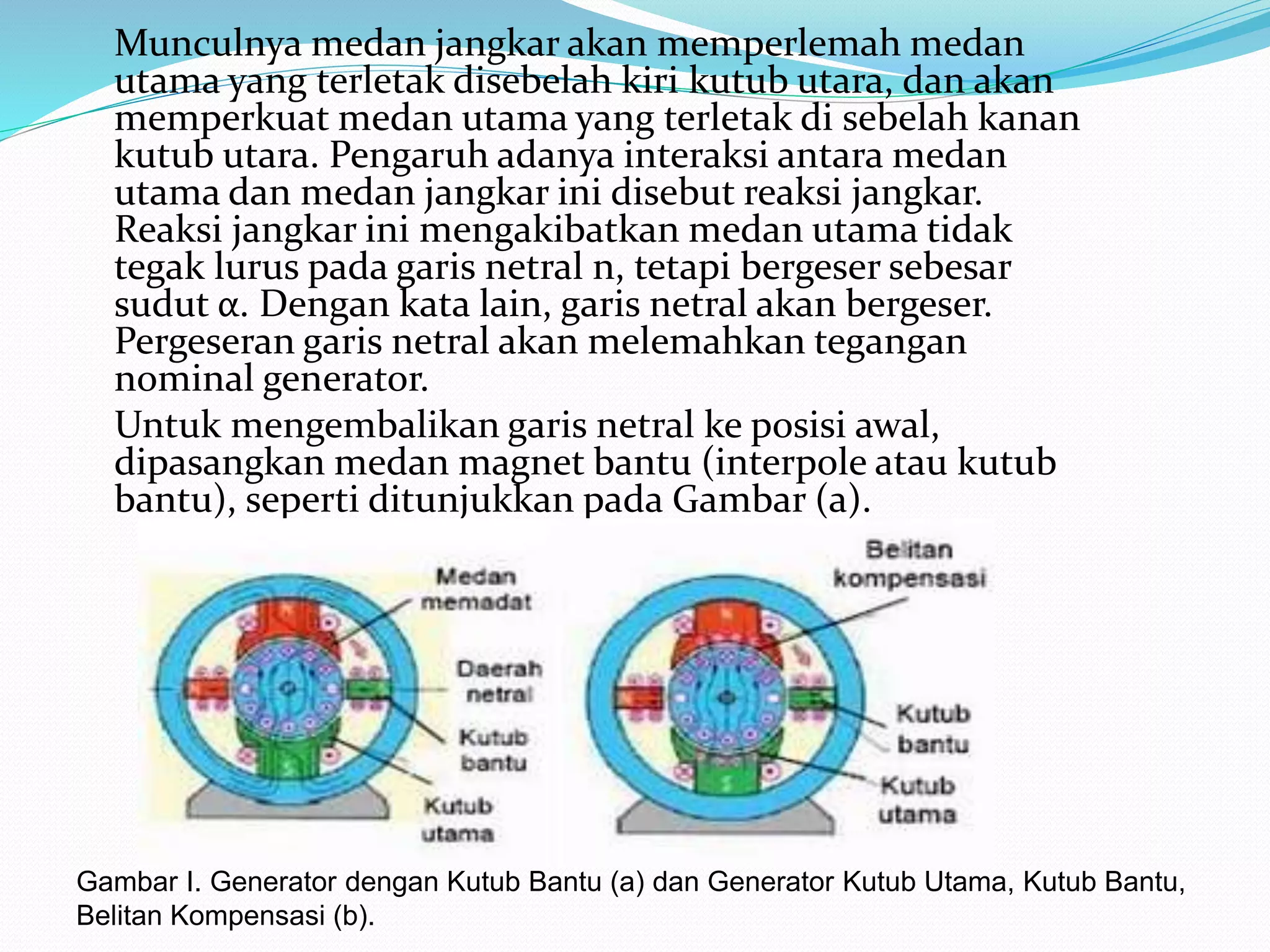 Generator arus searah (utilitas) | PPTX