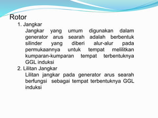 Generator arus searah (utilitas) | PPT
