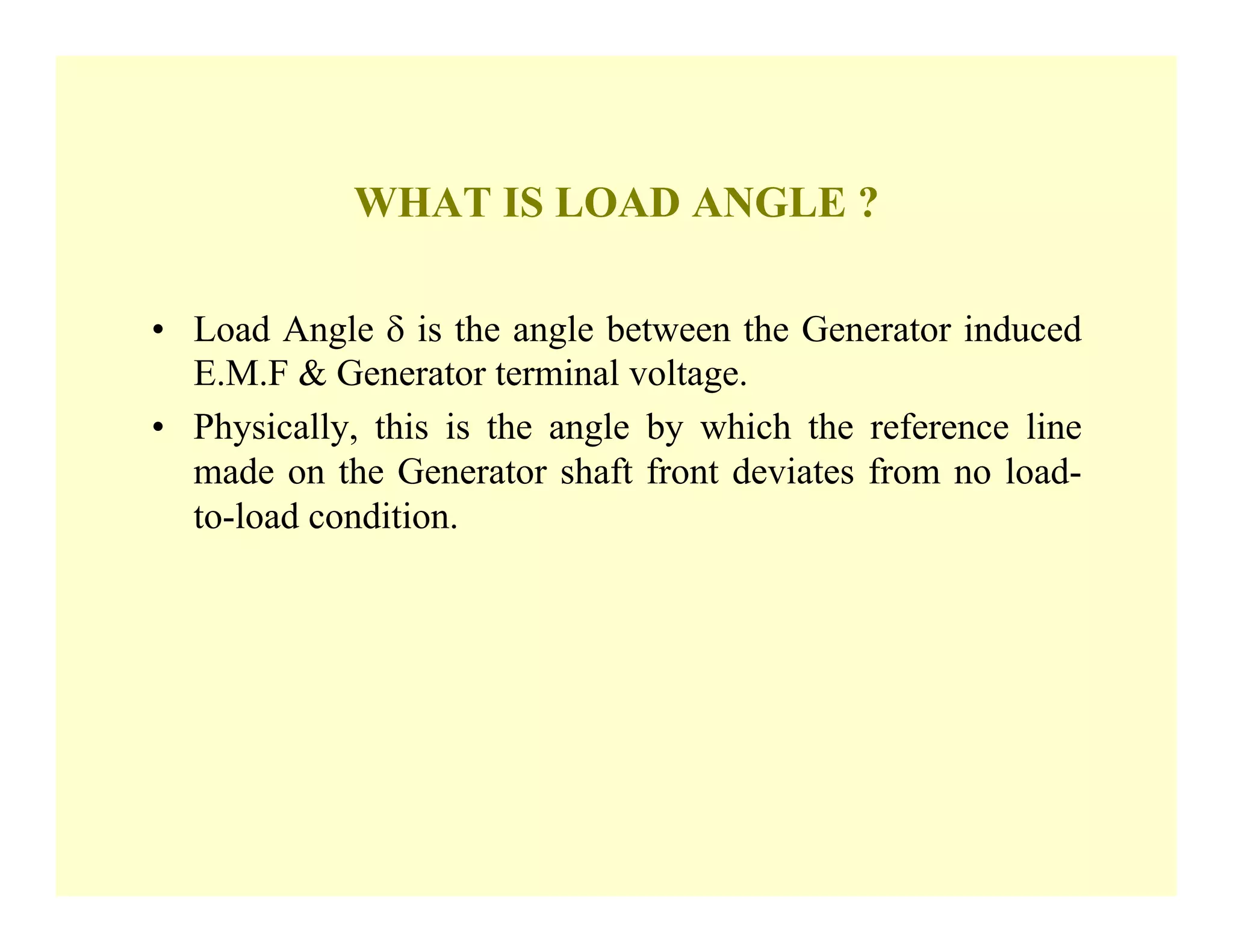 Generator capability curve | PDF