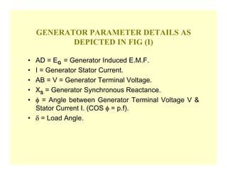 Generator capability curve | PDF