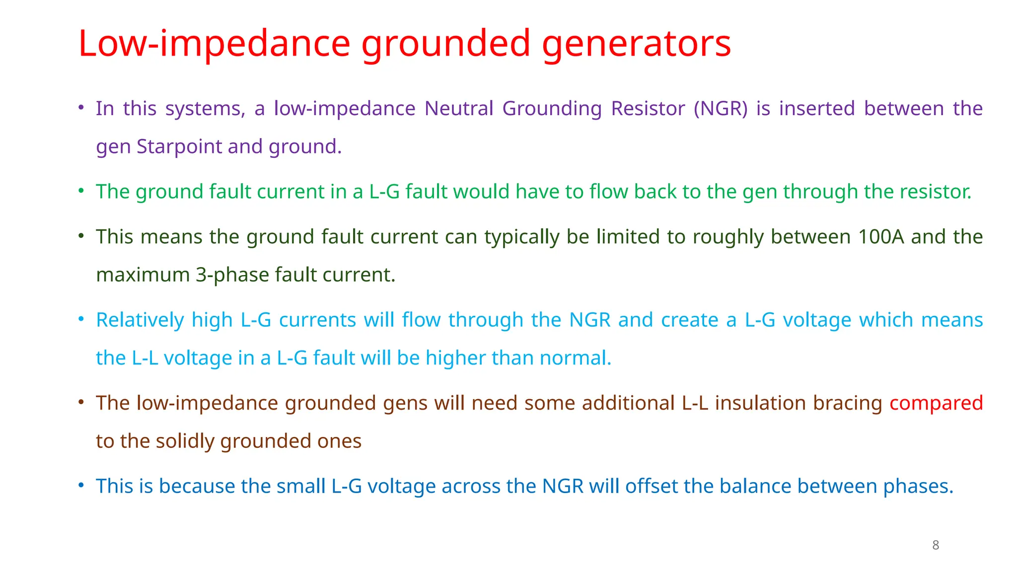Generator Grounding Slides In Power Systems Protection.pptx