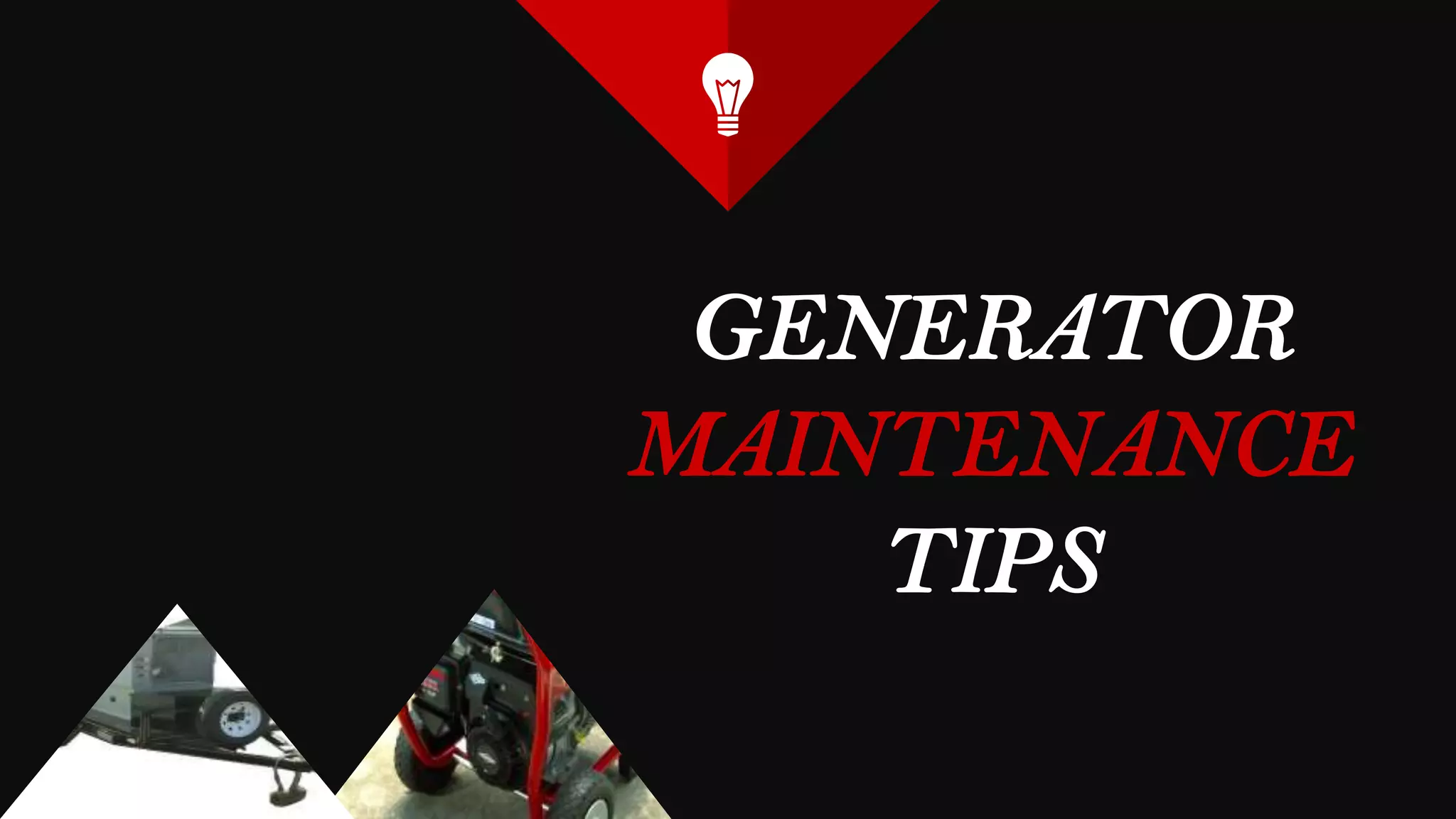 Generator Maintenance Tips | Power Systems Plus | PPT