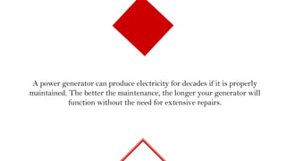 Generator Maintenance Tips | Power Systems Plus | PPTX