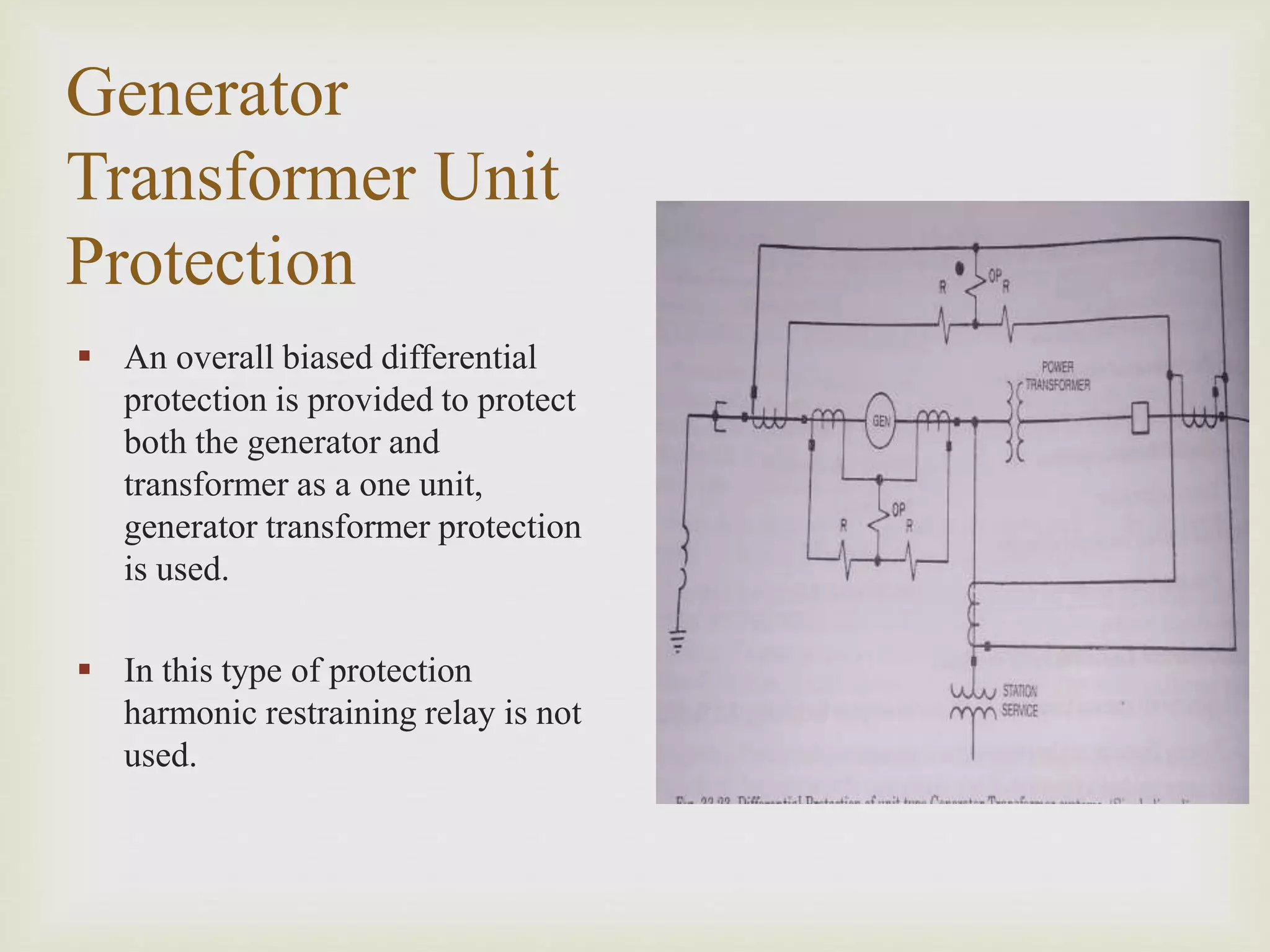 Generator protection | PPTX