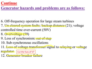 Generator protection LEC 2 | PPT