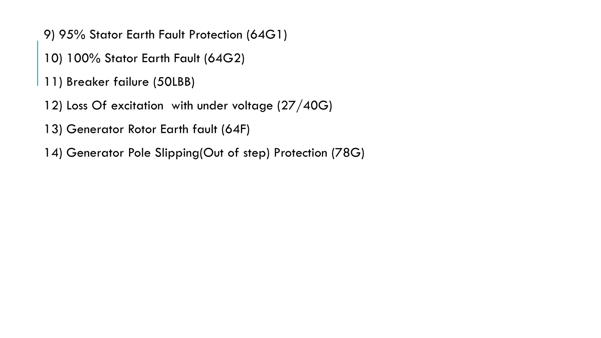 Generator protection | PDF