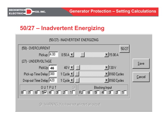Generator protection calculations settings | PDF | Consumer Electronics ...