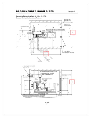 Generator room LAYOUT AND DETAILS OF THE ROOM | PDF