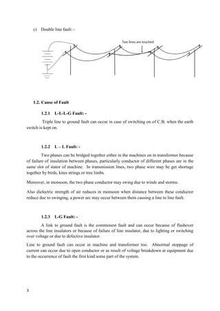 Generator rotor earth fault protection | PDF