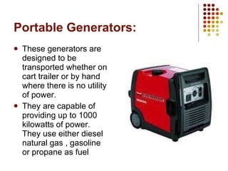 Generators | PPT