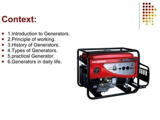 Generators | PPT
