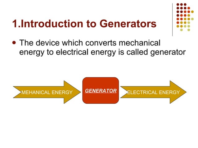 Generators | PPT | Radio Control | Hobbies & Interests