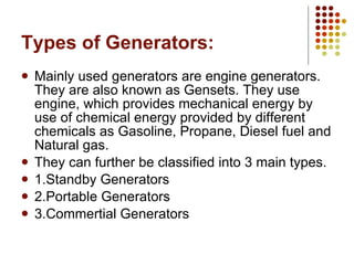 Generators | PPT
