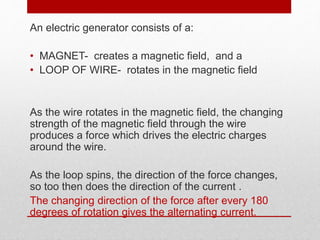 Generators | PPTX | Physics | Science