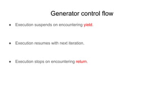 Python Generators | PPT