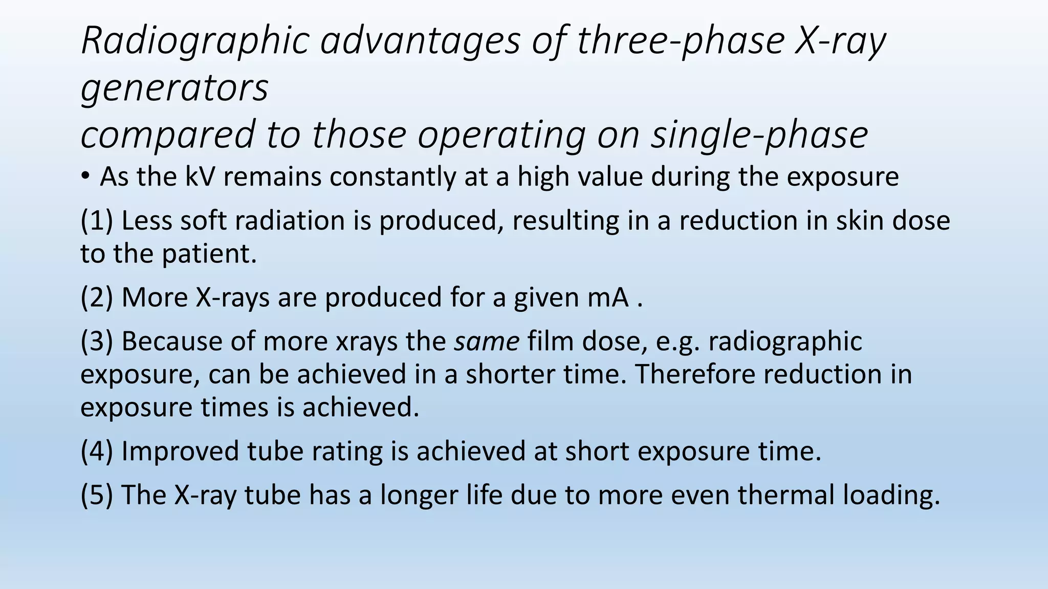 X ray generators and its type | PPTX