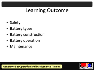 Generator Set Operation and Maintenance Training .pdf